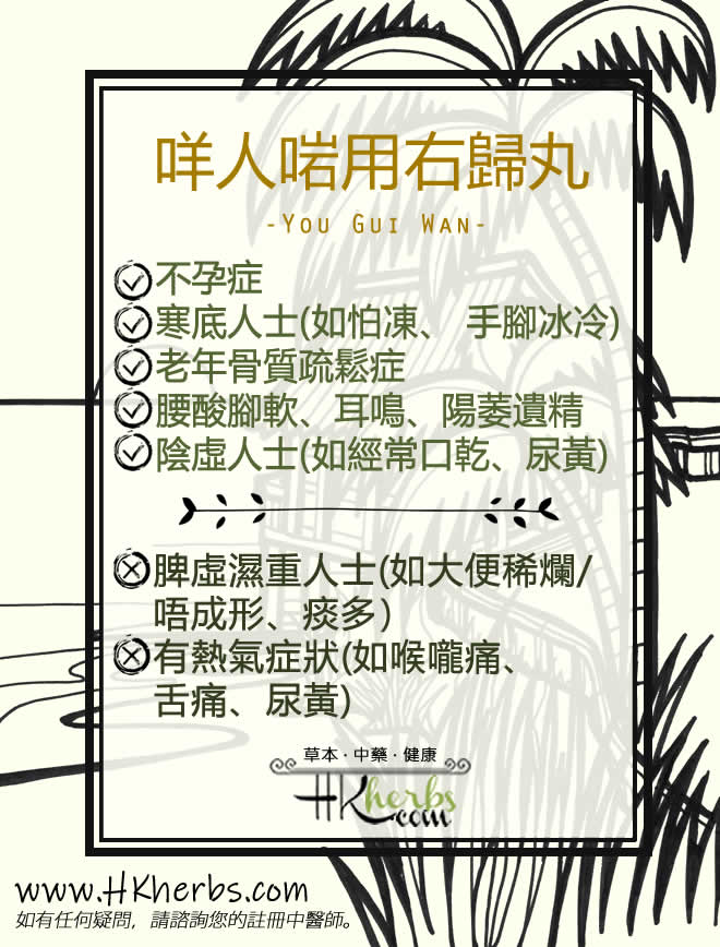 右歸丸 You Gui Wan